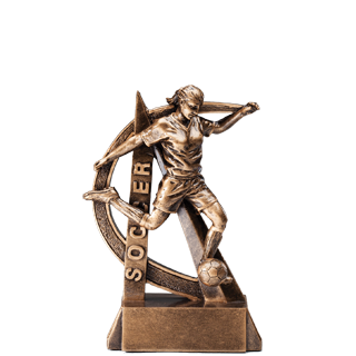 Ultra Arch Girls Soccer Trophy - 6.5" | Soccer Trophies | Cheap Sports ...